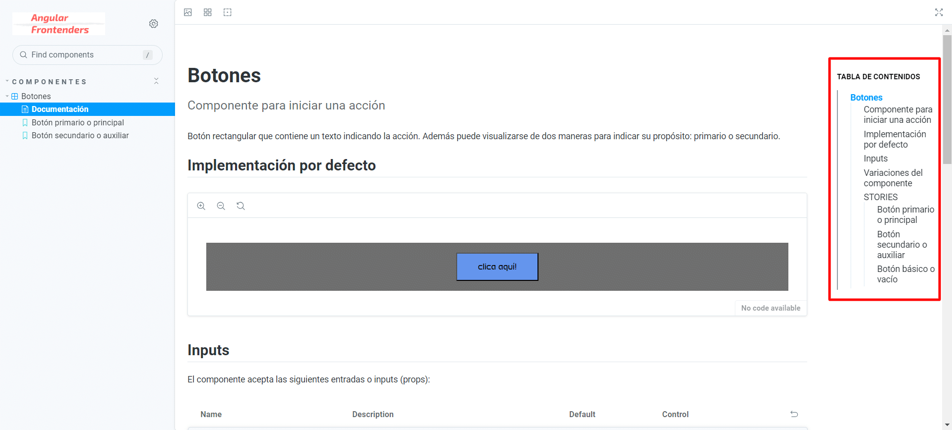 Storybook En Nx Angular Monorepo Documentos Mdx Angular Frontenders